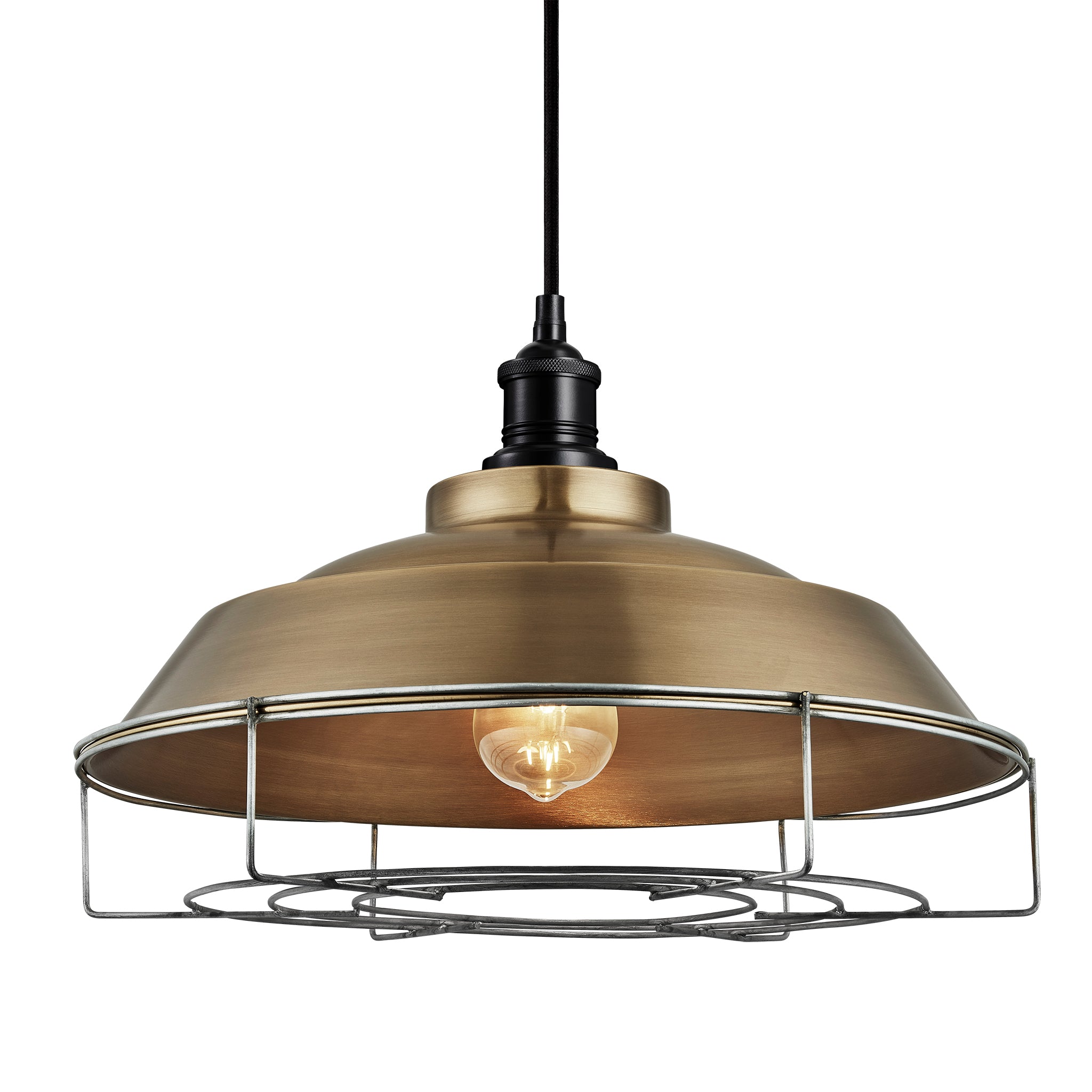 Brooklyn Step Pendant Light - 16 Inch - Industville