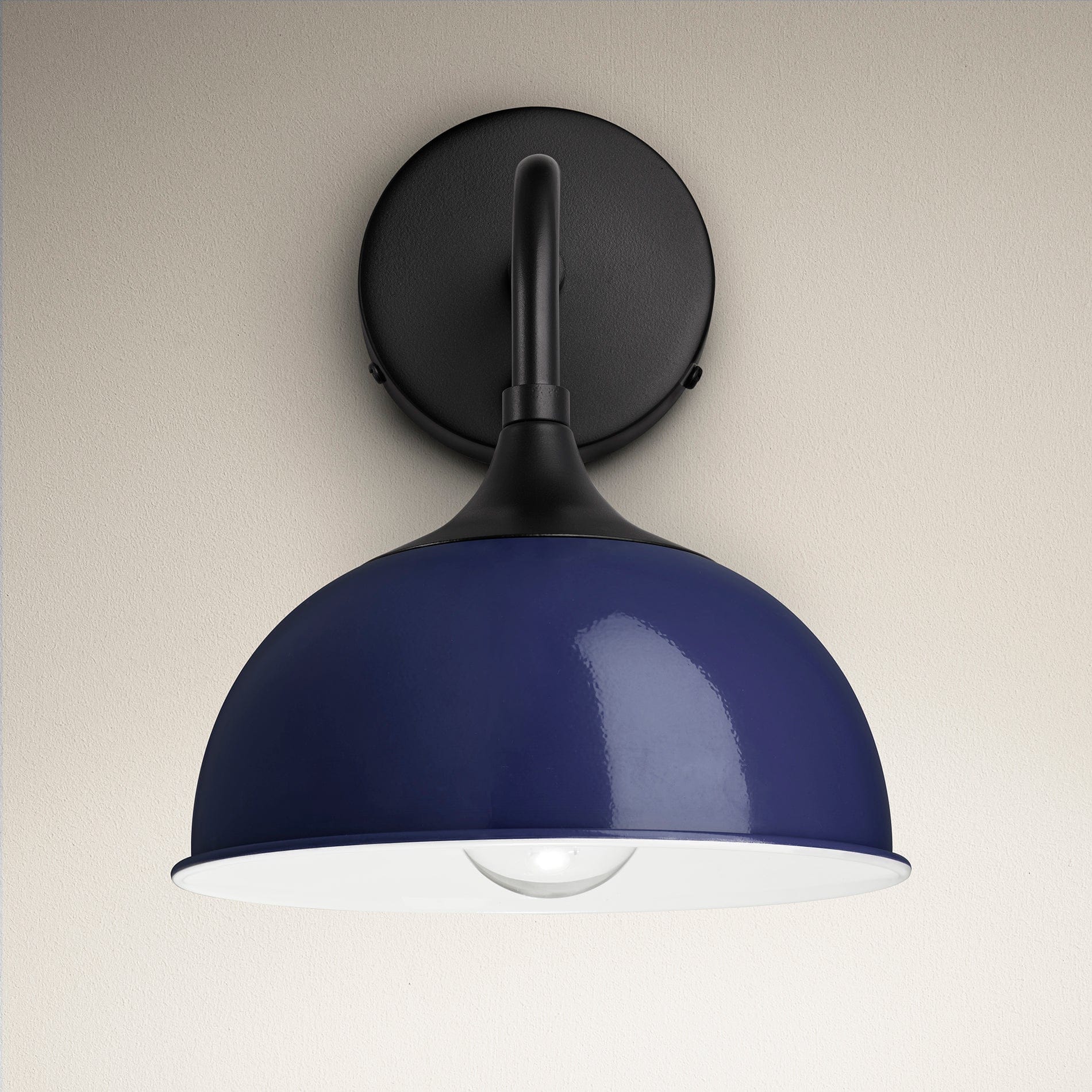 Chelsea Dome Wall Light - 8 Inch | Industville - Industville