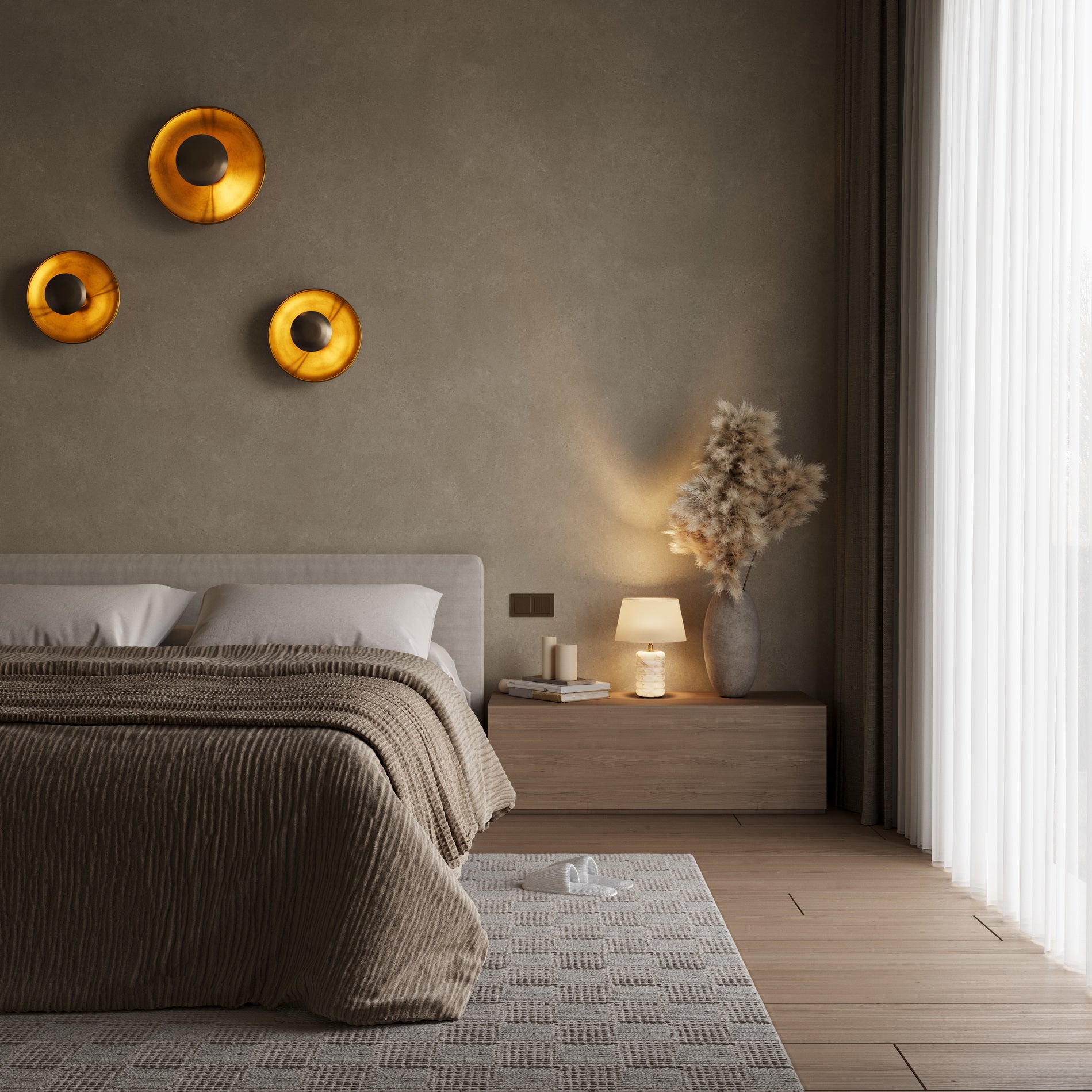 Boston Round Metal Diffuser Wall Light | Industville - Industville