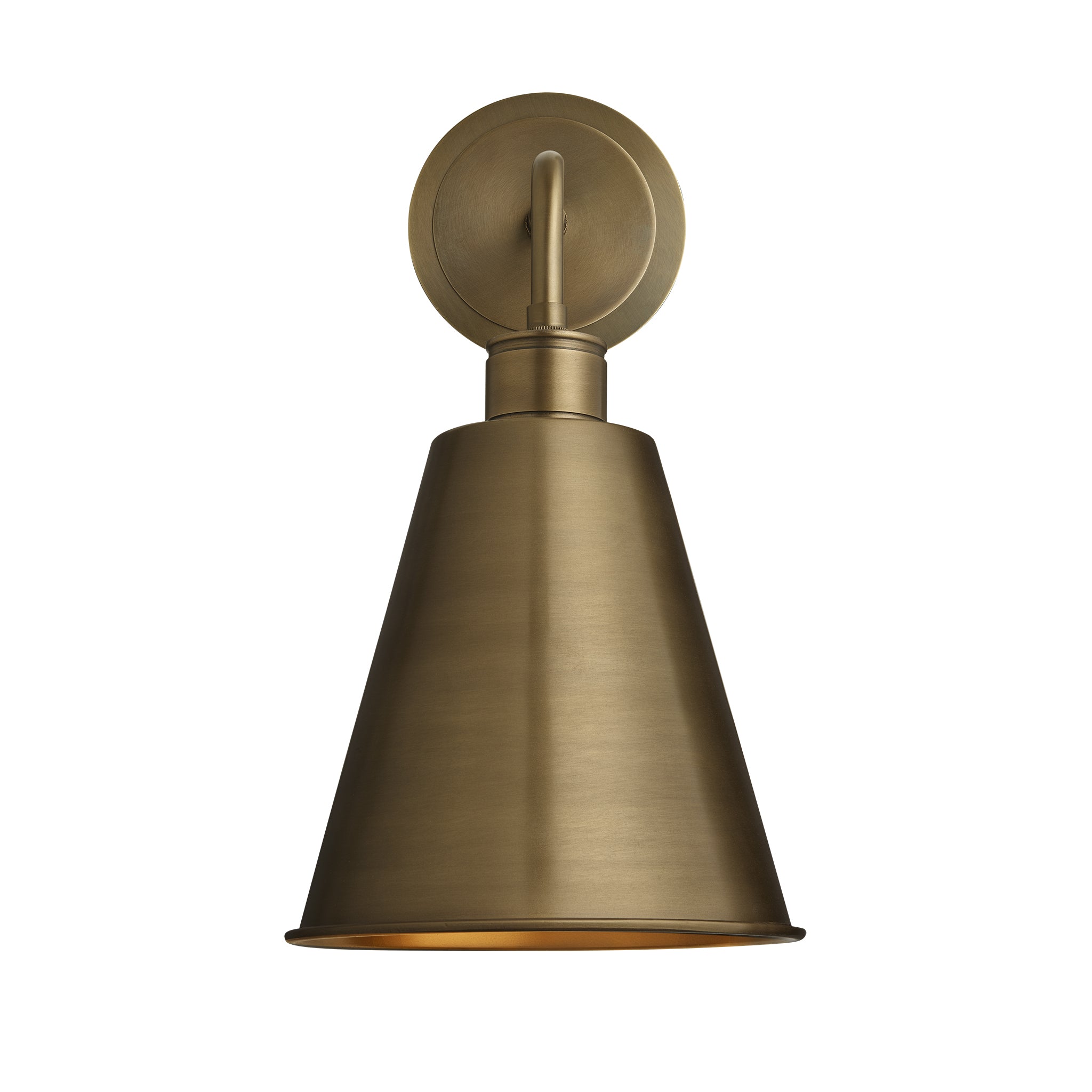 Albany Funnel Wall Light in 8 Inch | Considered Design