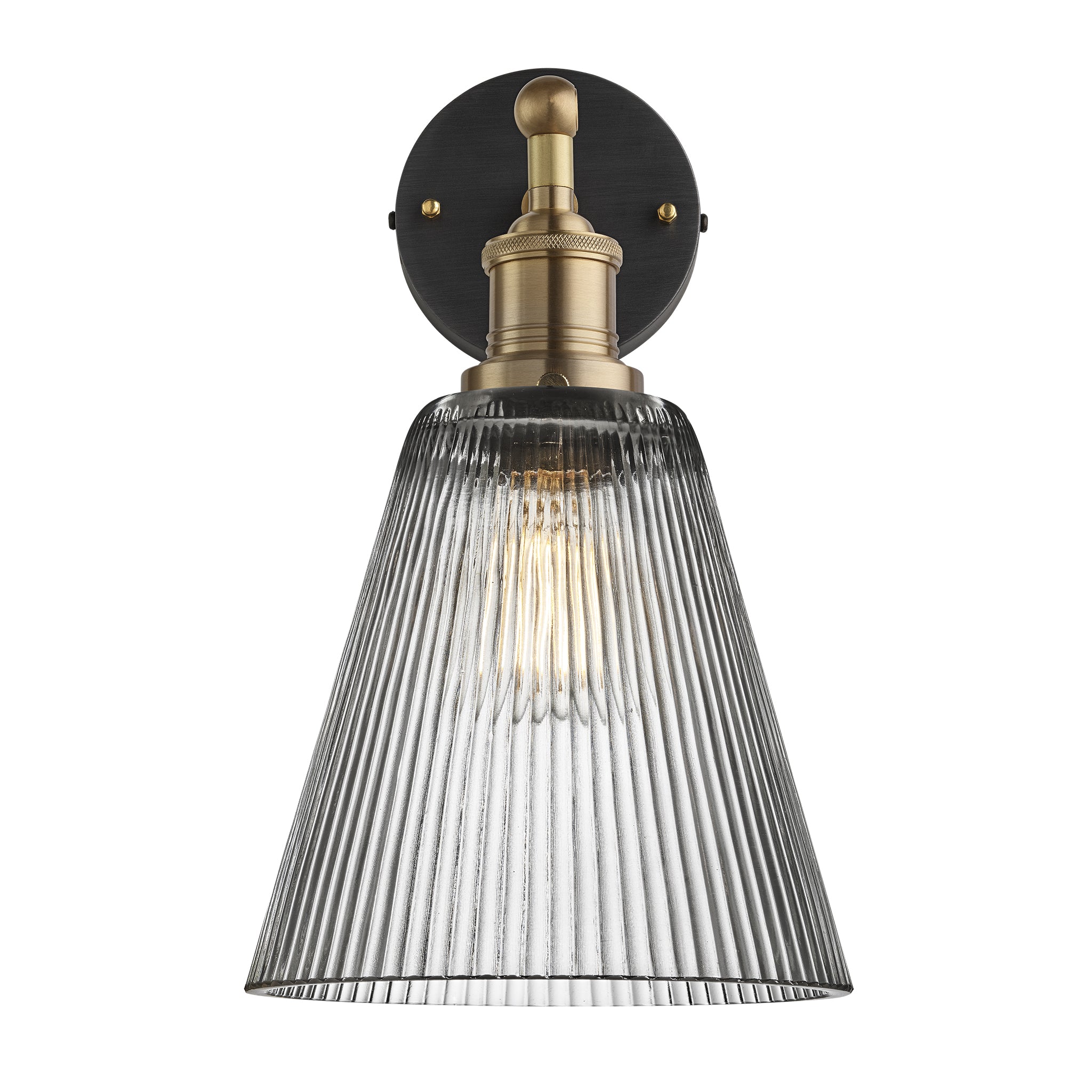 Brooklyn Glass Funnel Wall Light in 8 Inch | Considered Design