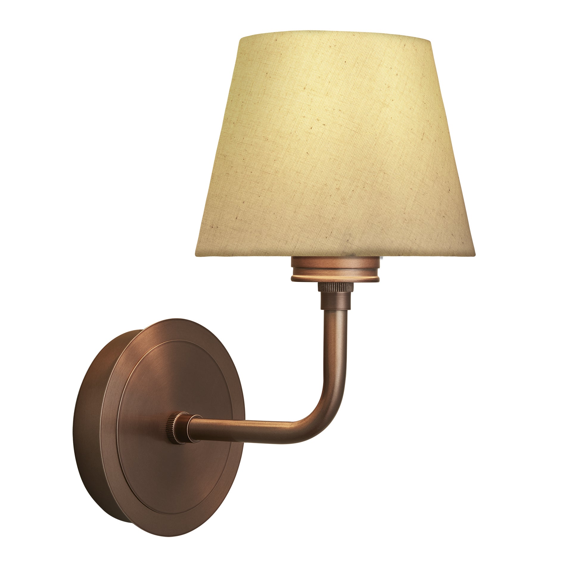 Albany Wall Light - Natural Cotton Shade | Free shipping over £30 ...