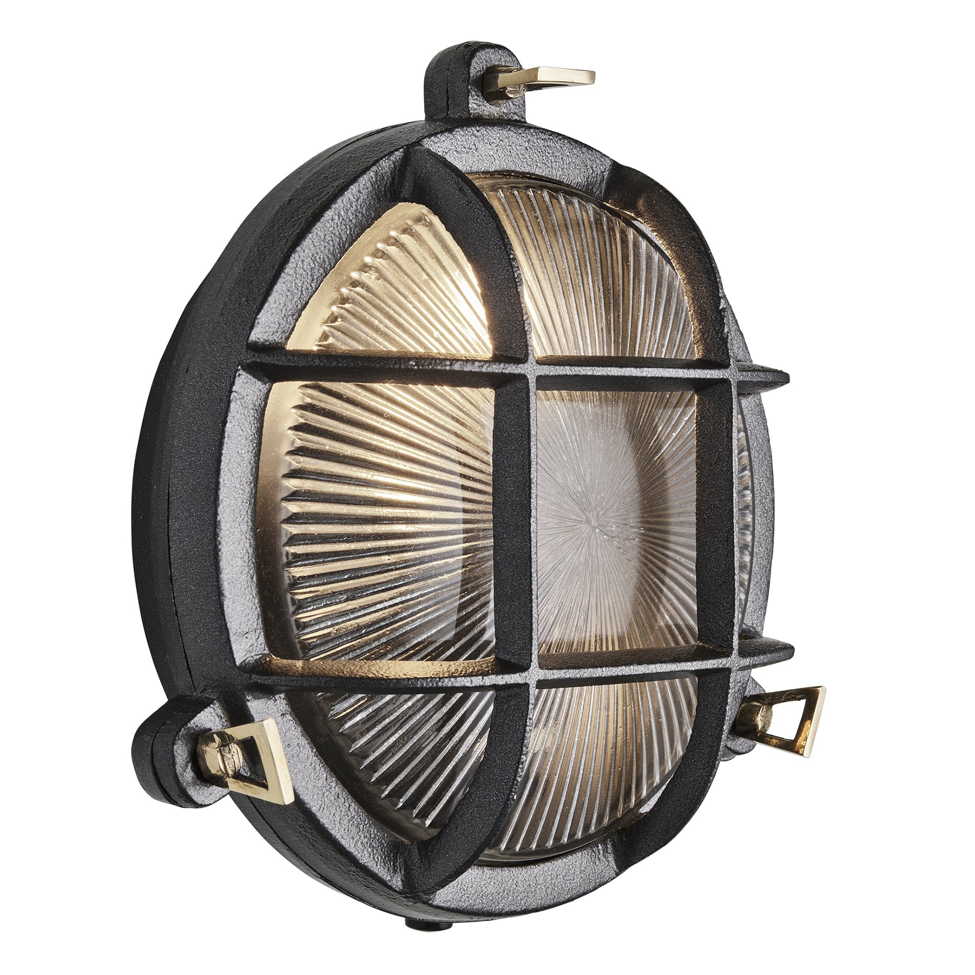 Bulkhead Outdoor & Bathroom Round Wall Light - 8 Inch | Industville ...