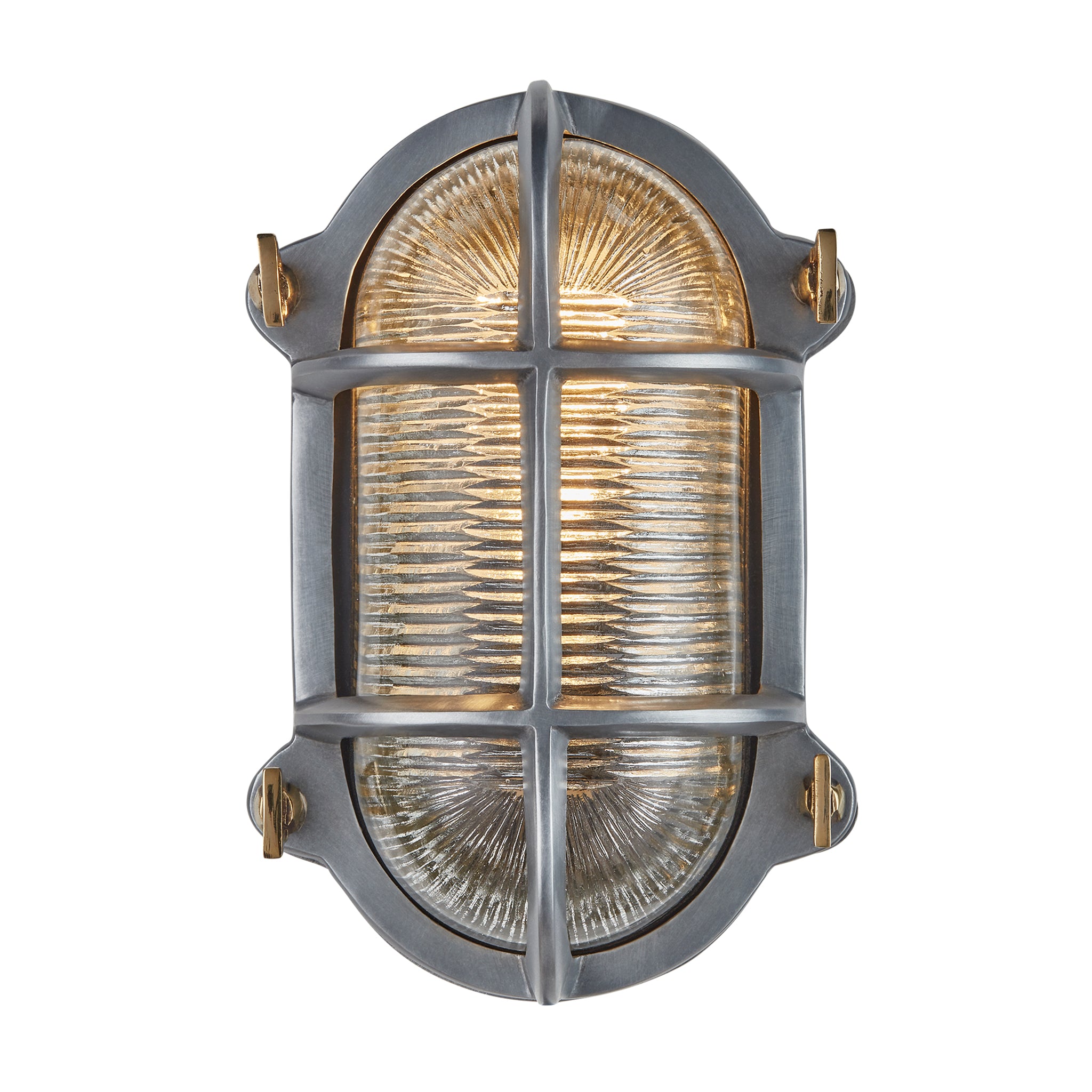 Bulkhead Outdoor & Bathroom Oval Wall Light - 6 Inch | Industville ...