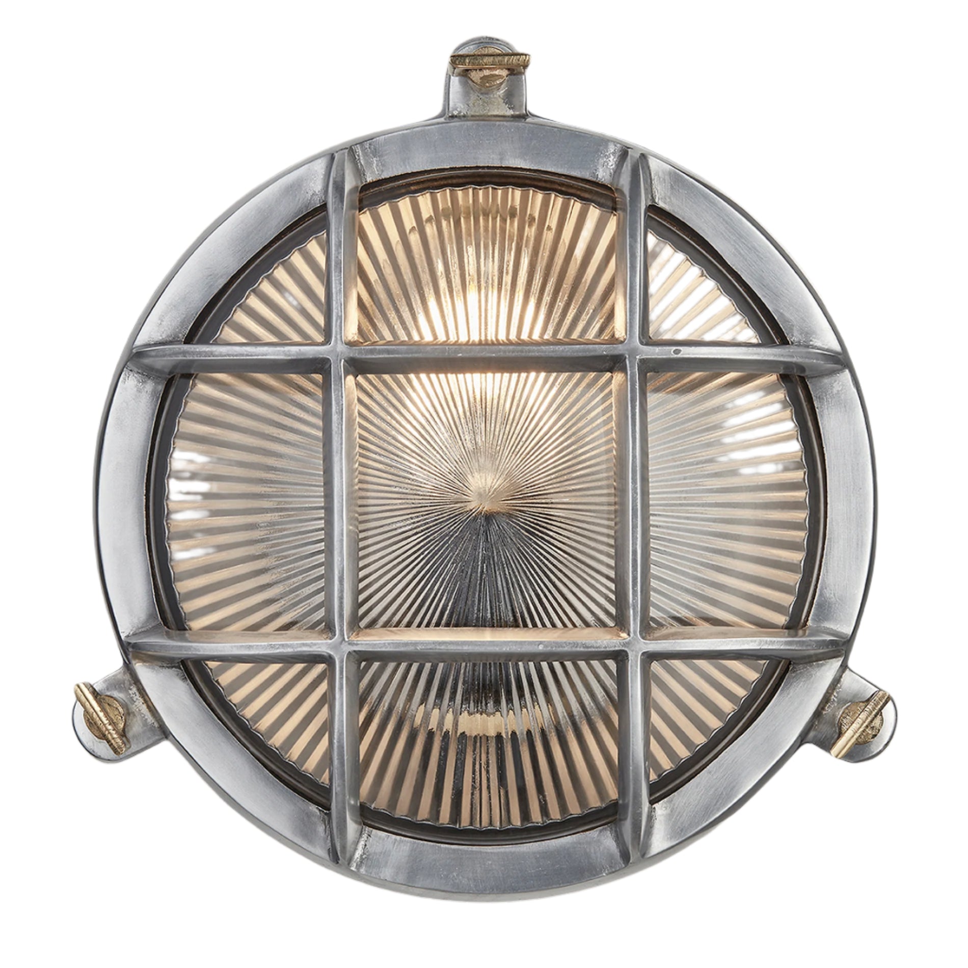 Bulkhead Outdoor & Bathroom Round Wall Light - 8 Inch | Industville ...