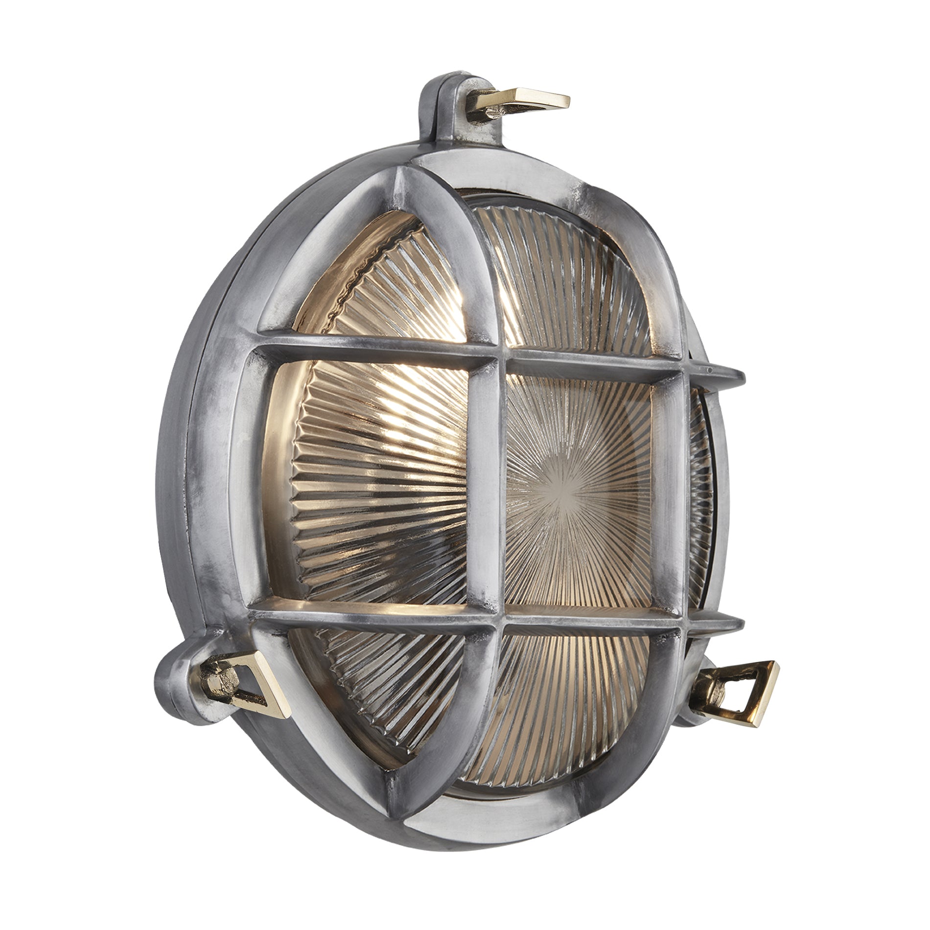 Bulkhead Outdoor & Bathroom Round Wall Light - 8 Inch | Industville ...