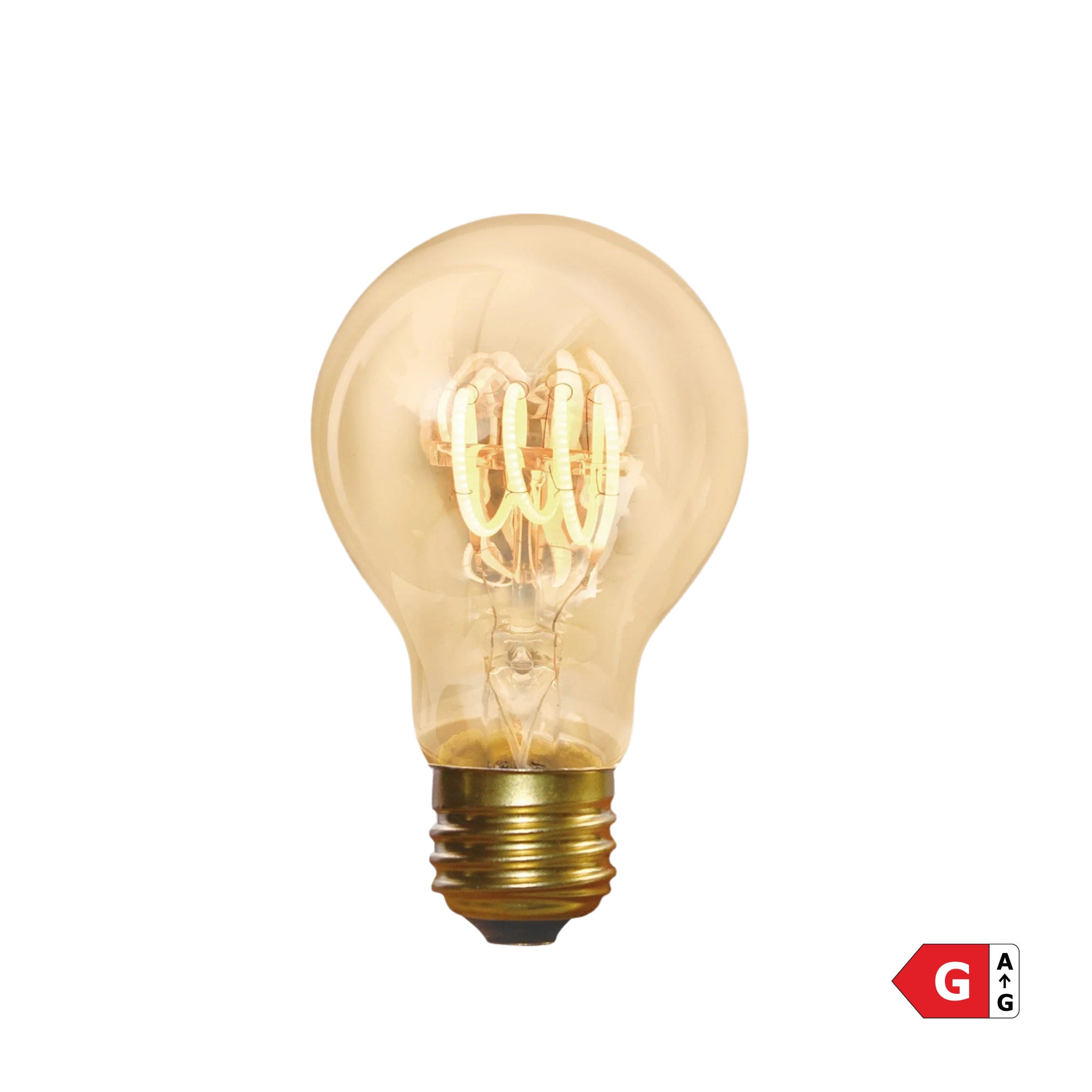 LED Classic Edison Bulb E27 - A60 | Industville - Amber / 5W - Industville