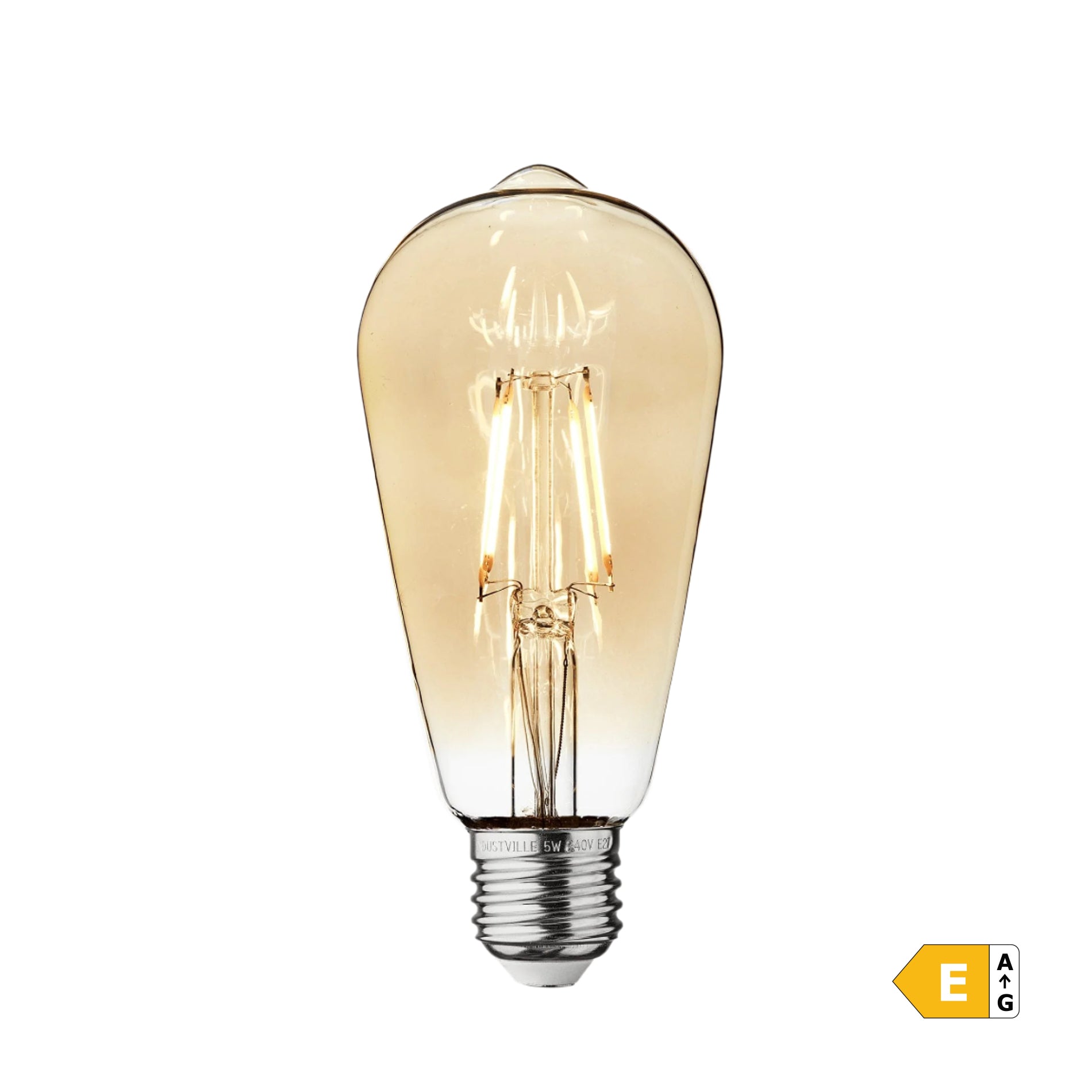 LED Pear Edison Bulb E27 - ST64 | Industville - Industville