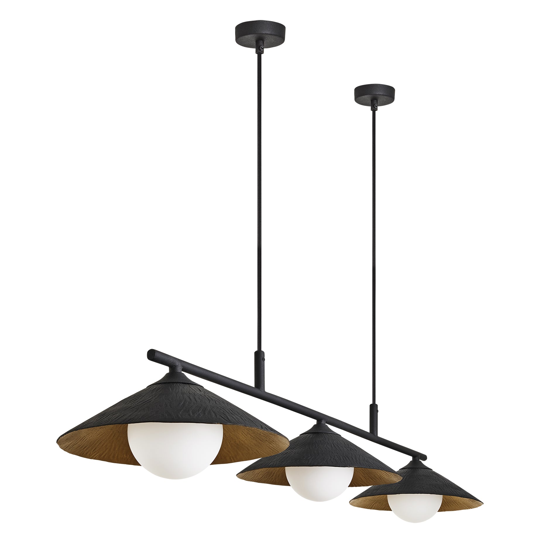 Flume Bar Pendant Light - Triple | Industville - Industville