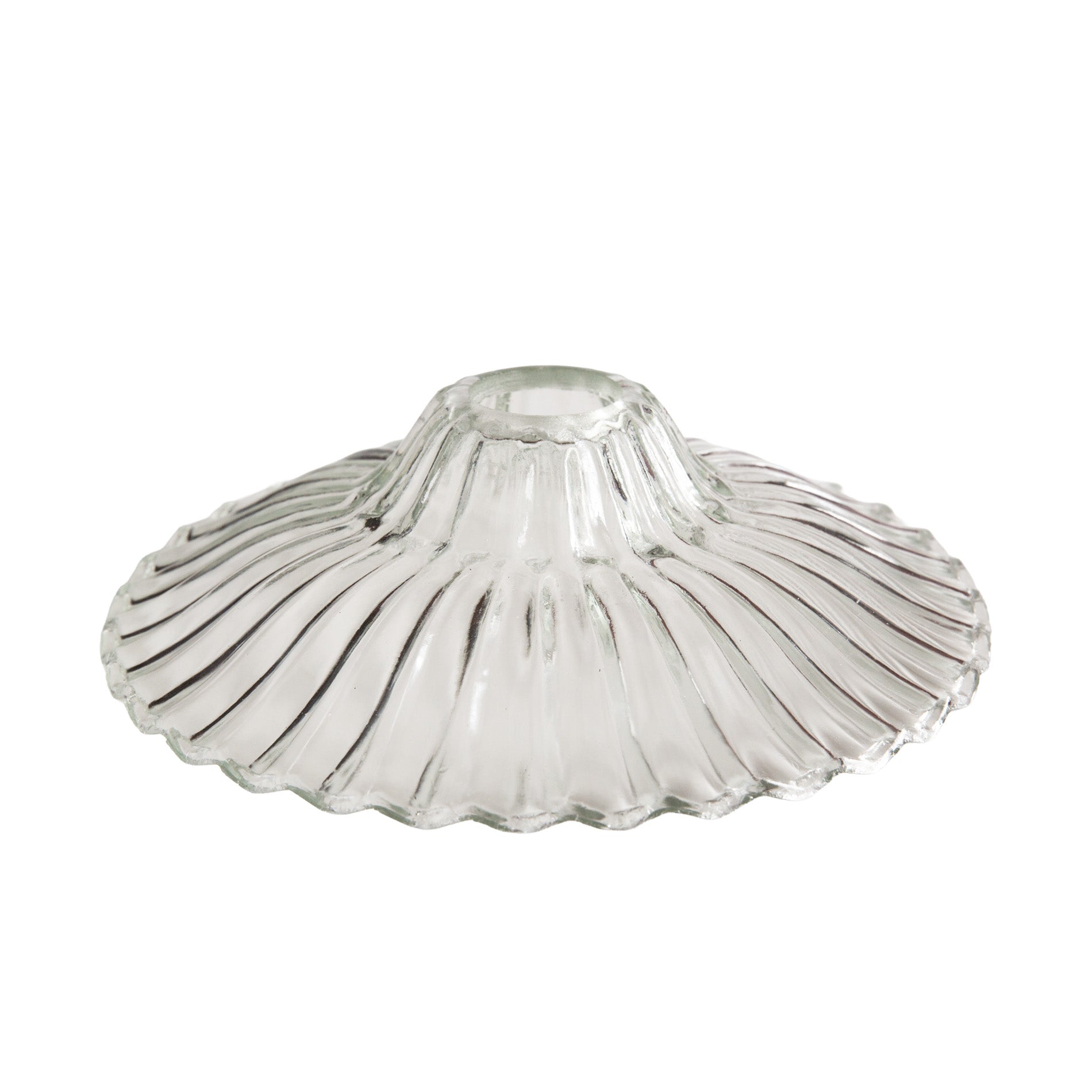 Glass Fluted Slope 12 Inch Shade | Uplift Your Space