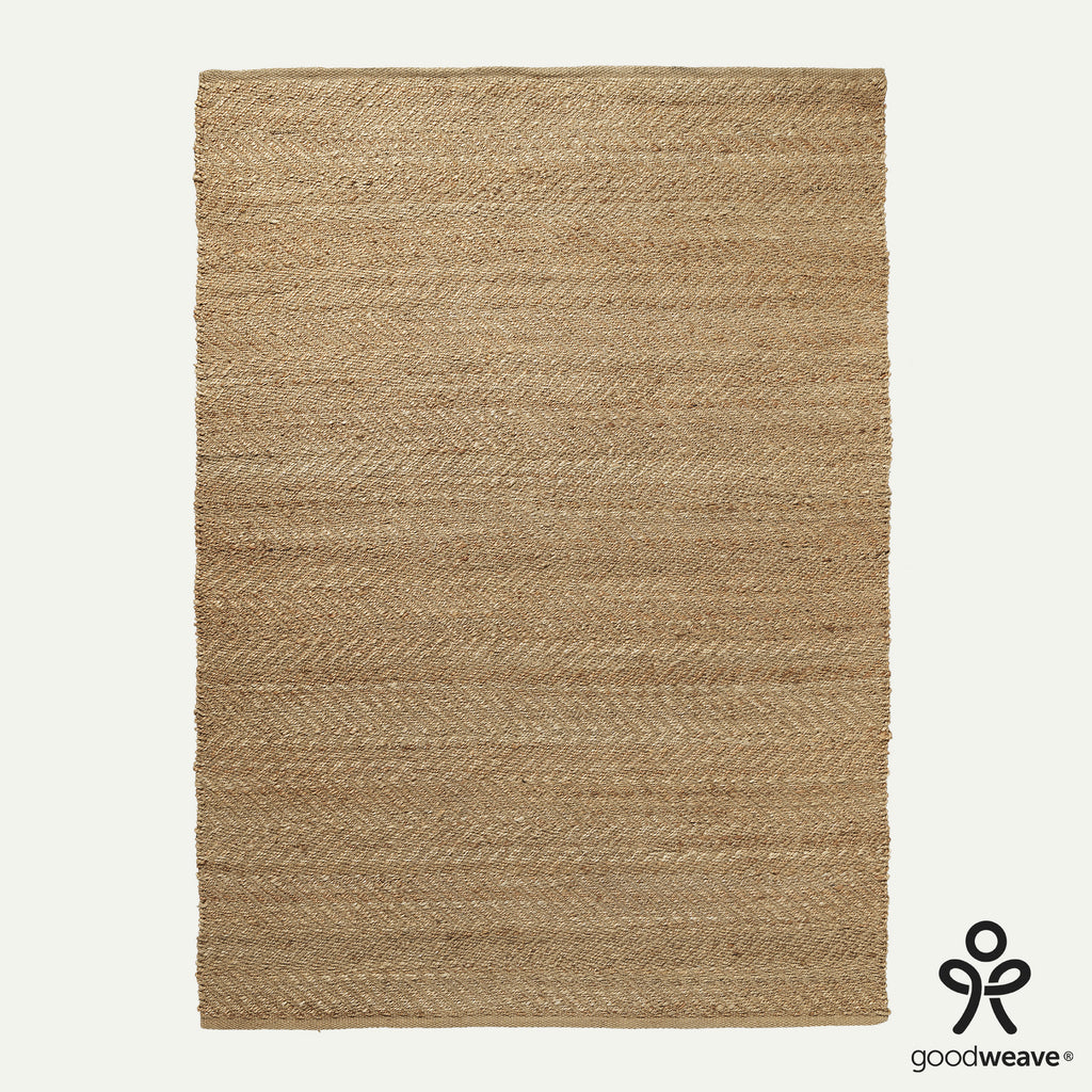 Rustic Natural Jute Rugs | Toft Hand Woven Jute Rug in Natural ...