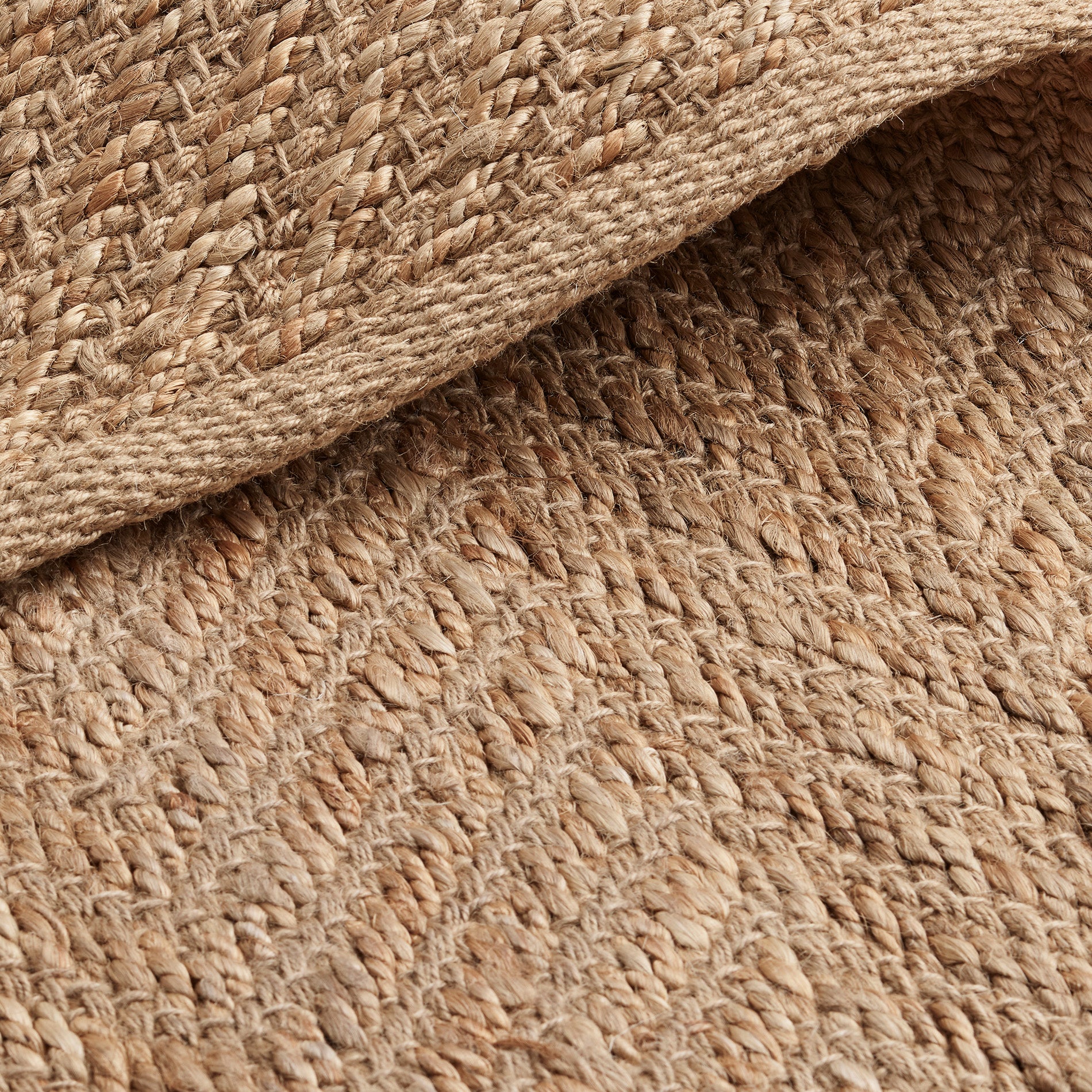 Rustic Natural Jute Rugs | Toft Hand Woven Jute Rug in Natural - 120 x ...