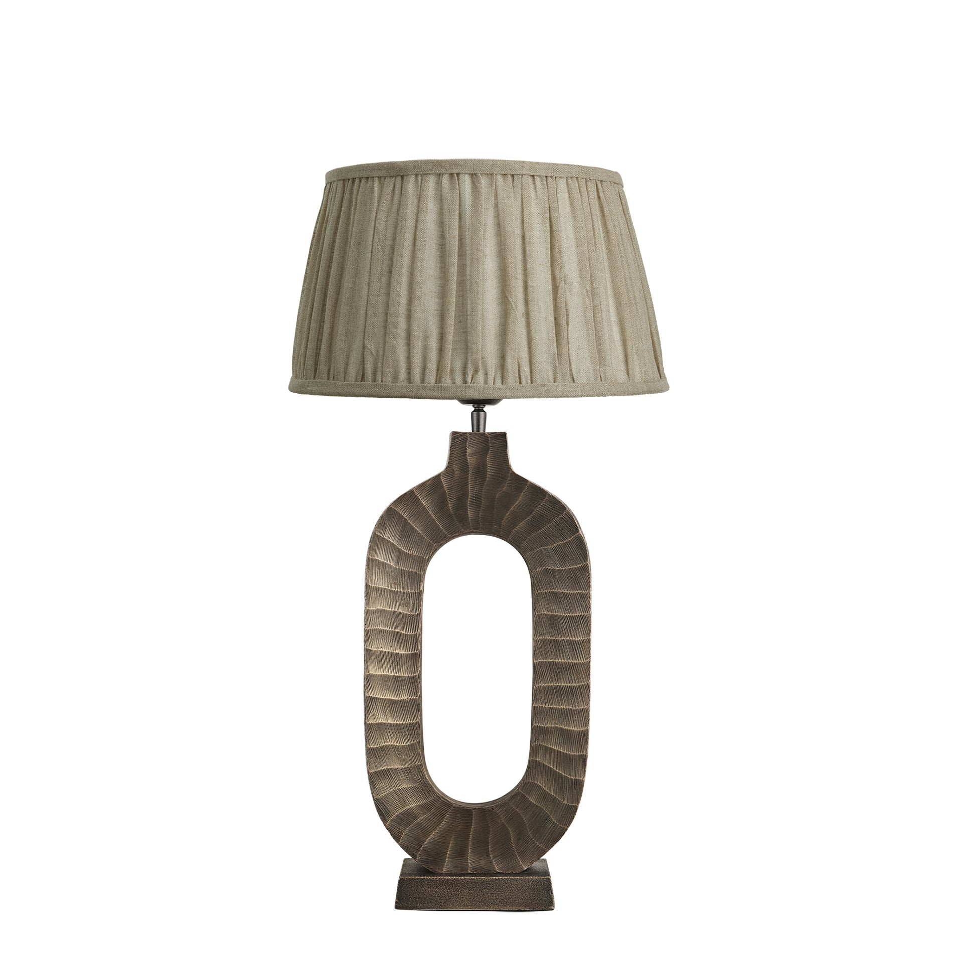 Ornate Oval Table Lamp | Industville - Industville
