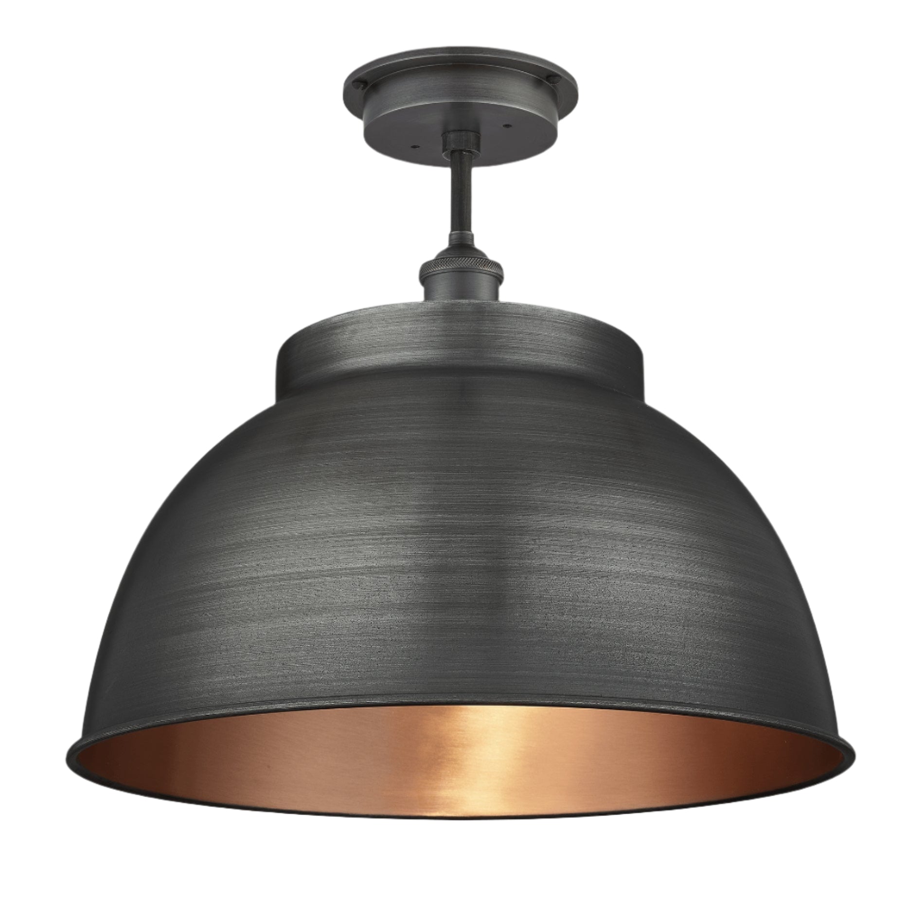 Brooklyn Metal Dome IP65 Flush Mount Light | Official Store - Industville