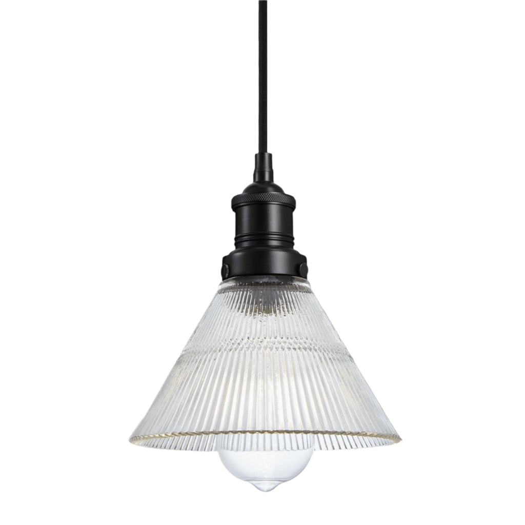 Brooklyn Glass Funnel Pendant - 7 Inch | Lighting - Industville