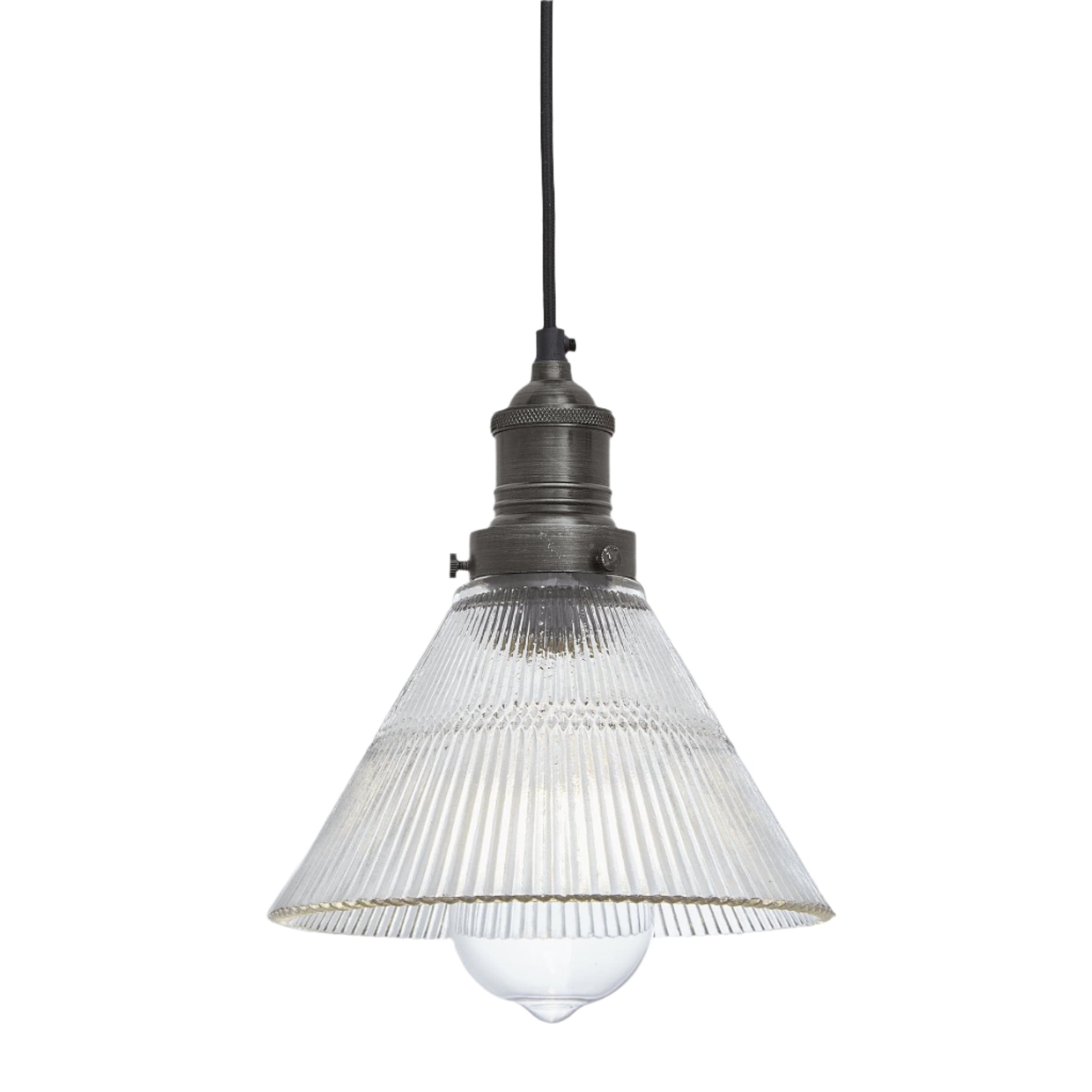 Brooklyn Glass Funnel Pendant - 7 Inch | Lighting - Industville