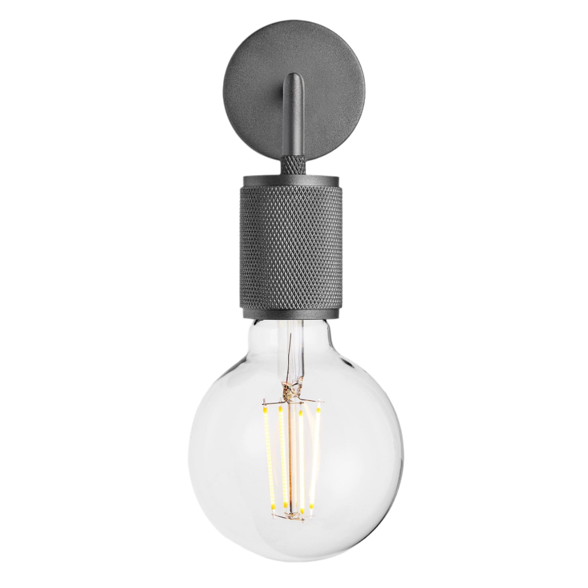 Knurled Edison Wall Light | Industville - Industville